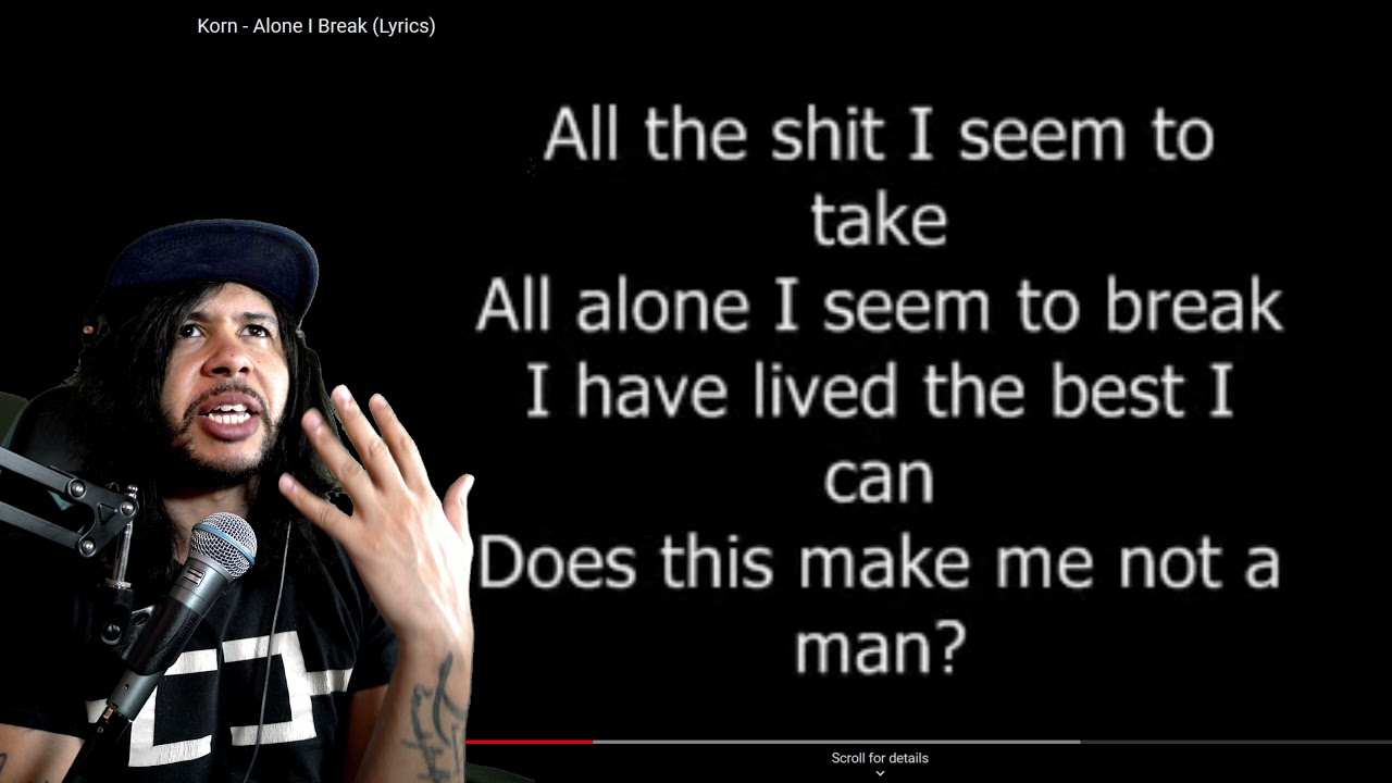 KoRn - Alone I Break (Reaction!!!) - YouTube