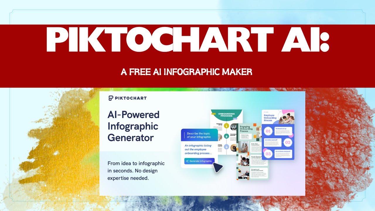 Piktochart AI - Free AI Infographic Maker - YouTube