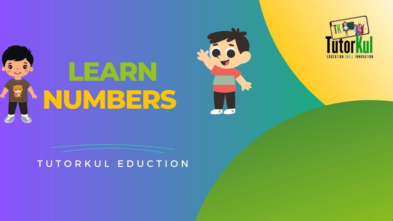 Numbers chapter for KG classes | KindergartenClass - YouTube