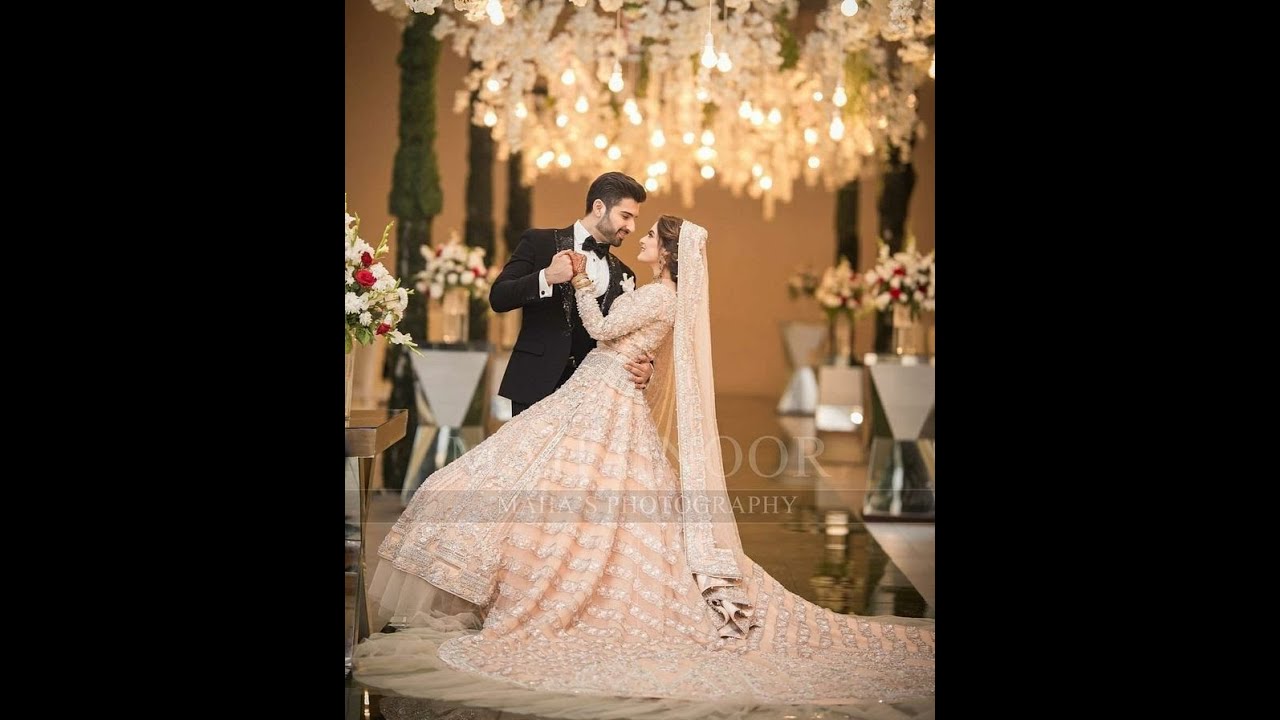 Aiman Khan and Muneeb Butt Wedding Pics | Engagement ,mayun ,mehndi ...