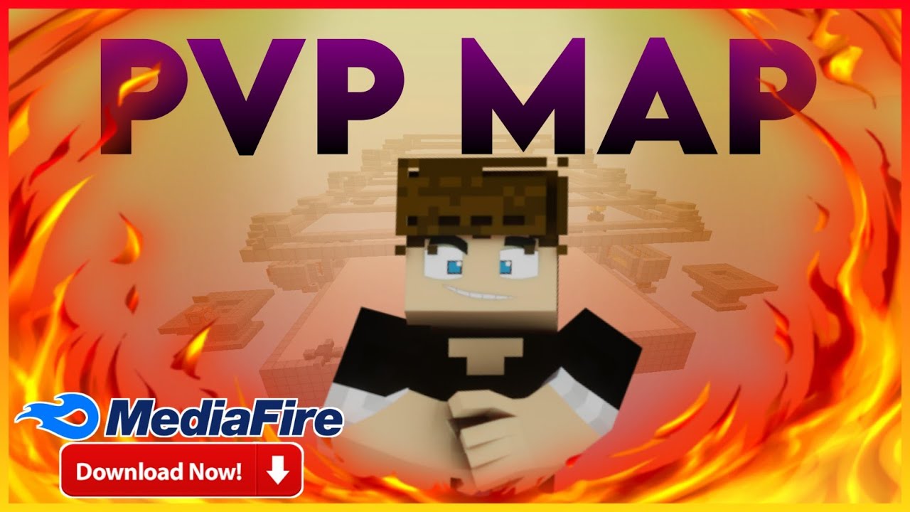 PvP Map | Download Now | Minecraft pe - YouTube