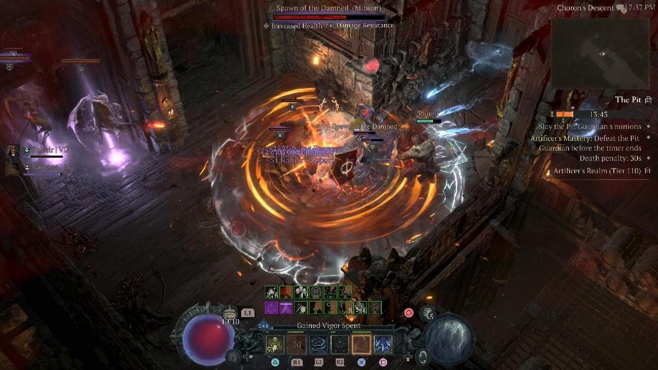 Solo Cleaning Pit Tier 110 In Diablo 4 - YouTube