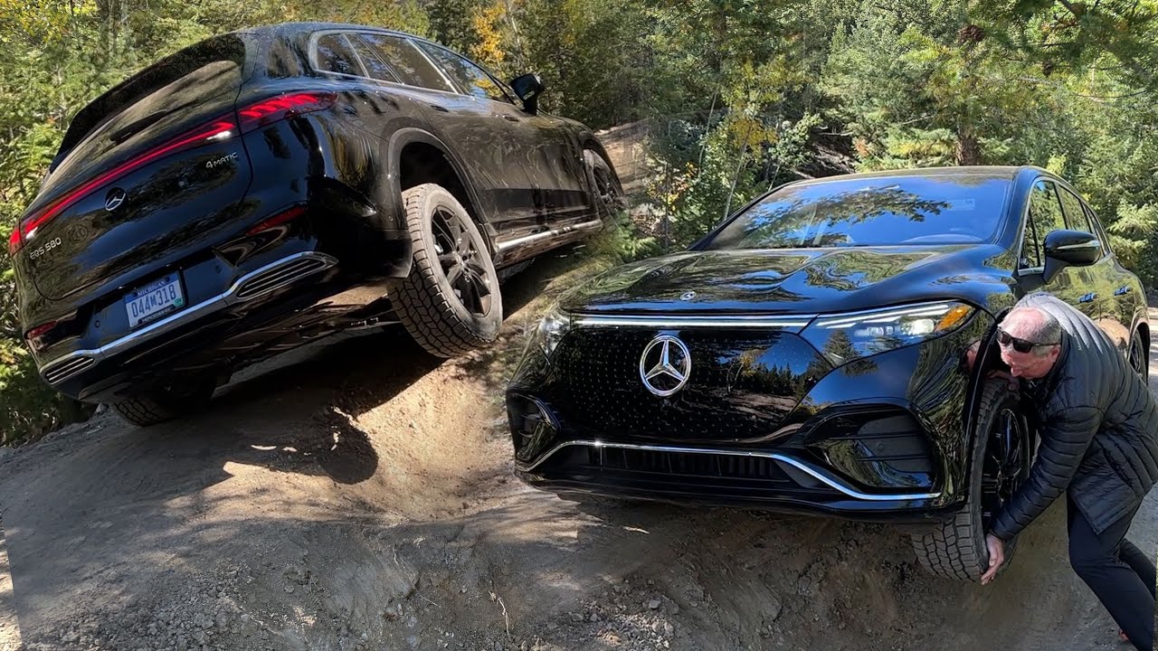 NEW 2023 EQS SUV Extreme OFF-ROAD! Taking Full Electric GLS OFF-ROAD ...