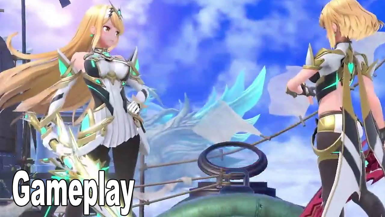 Super Smash Bros Ultimate - Pyra Mythra Gameplay Demo [HD 1080P] - YouTube