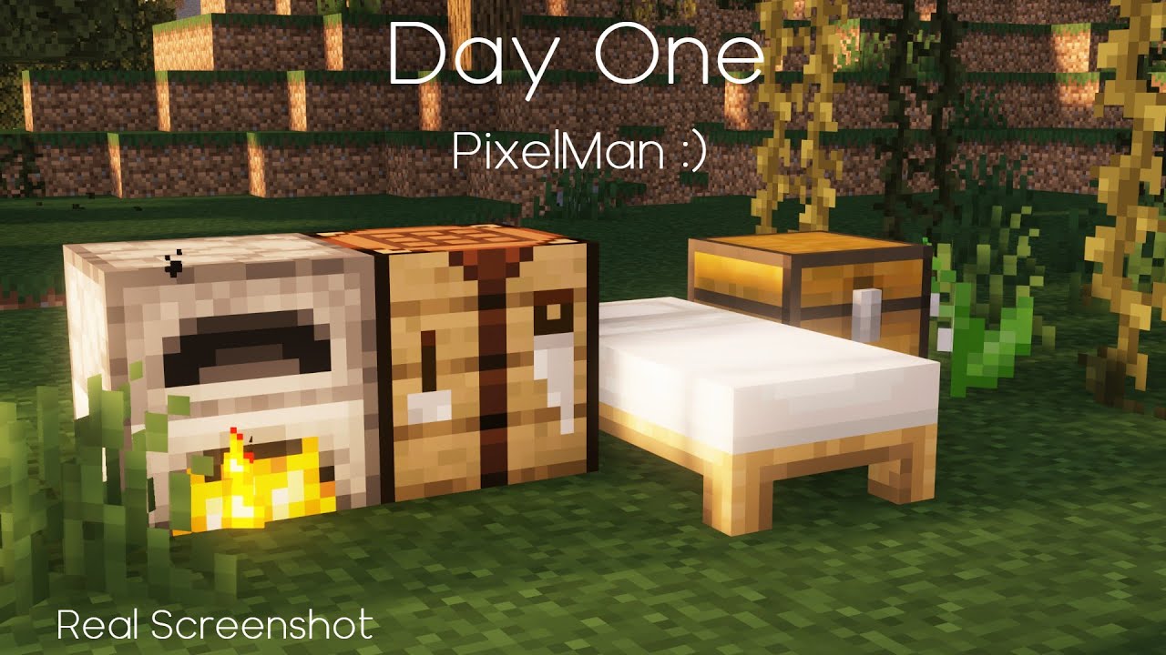 Minecraft (Day One) - YouTube