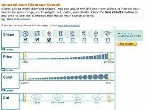 Amazon Diamond Search - YouTube