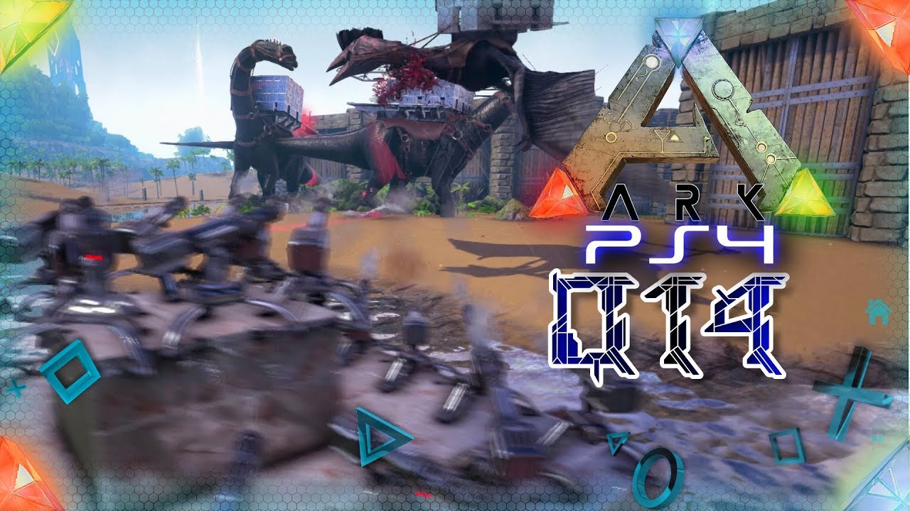 ARK PS4 🇩🇪 Raid Base Schützen Part 1 #014 Let´s Play ARK Survival ...