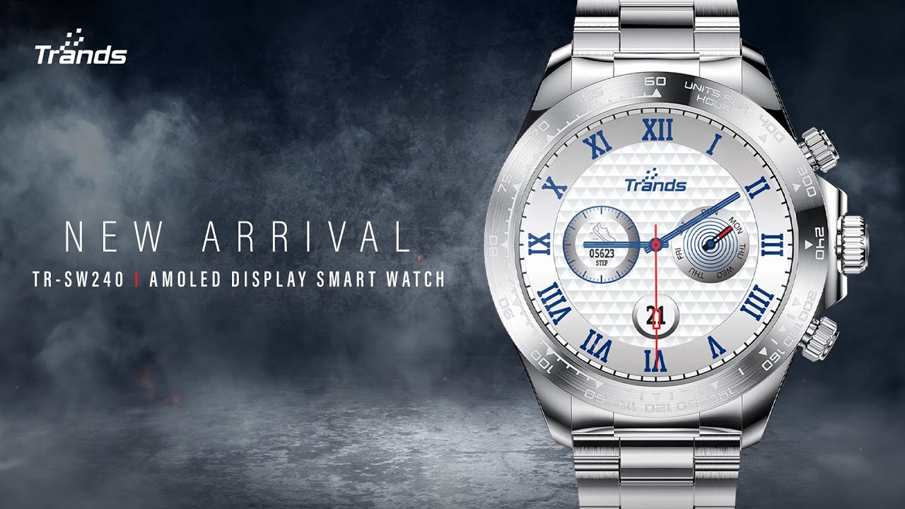 Serenity TRANDS Smart Watch (TR-SW240) - YouTube