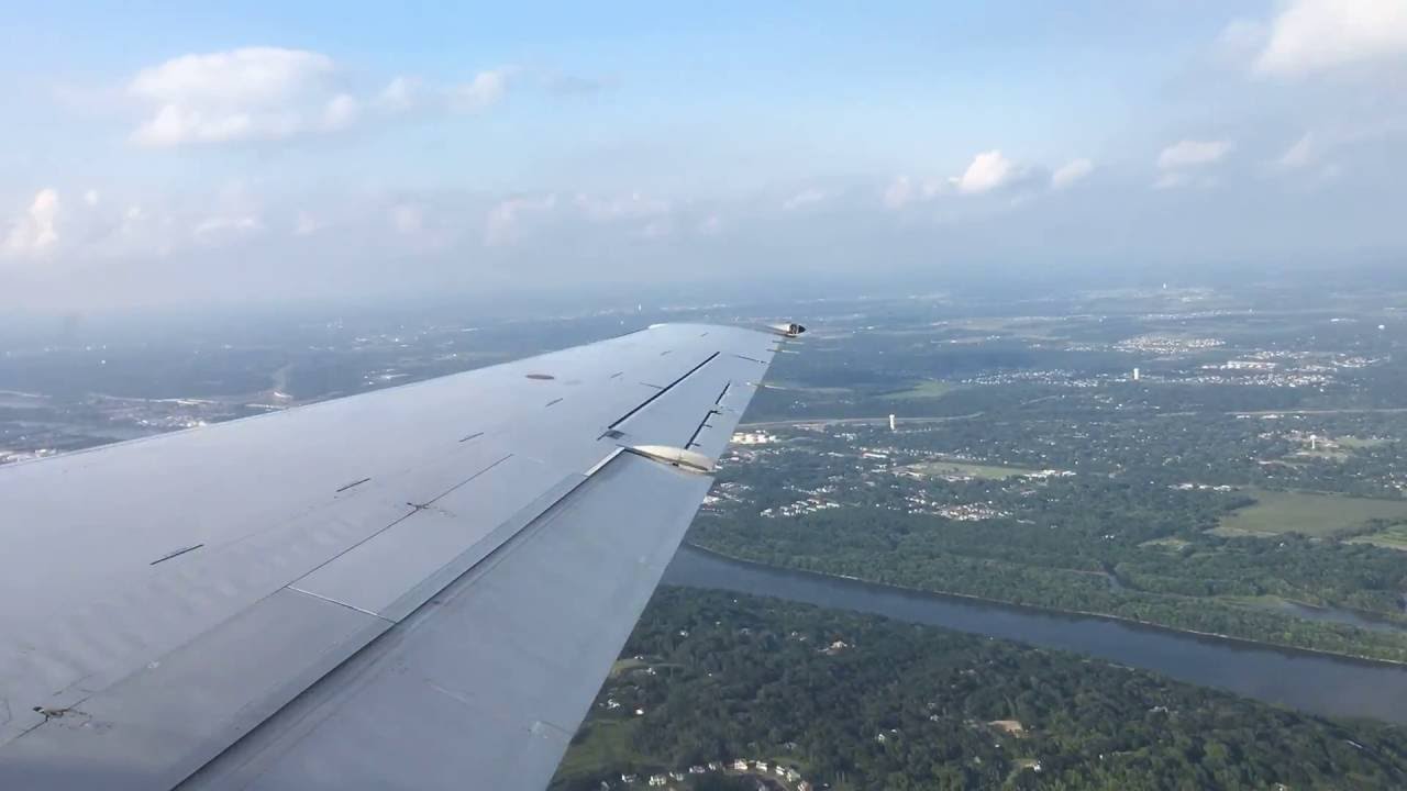 Delta Air Lines 717-200 Time Lapse Approach into Minneapolis - YouTube