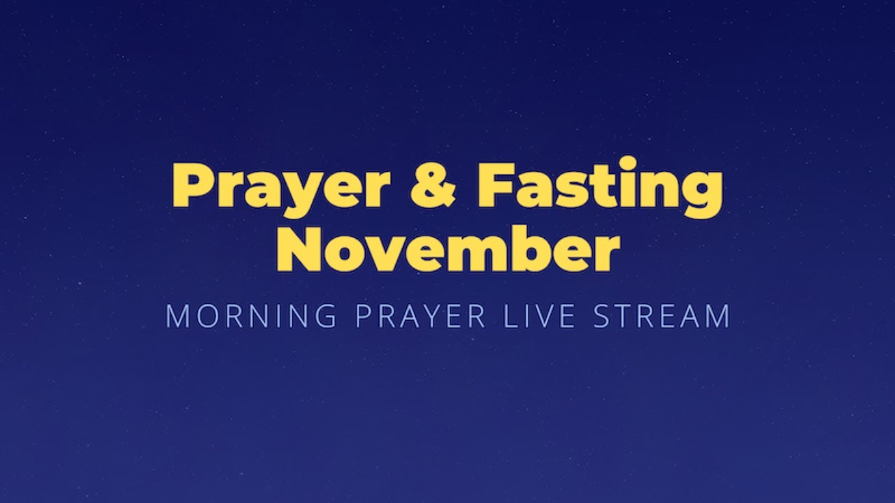 Morning Prayer Live Stream - YouTube