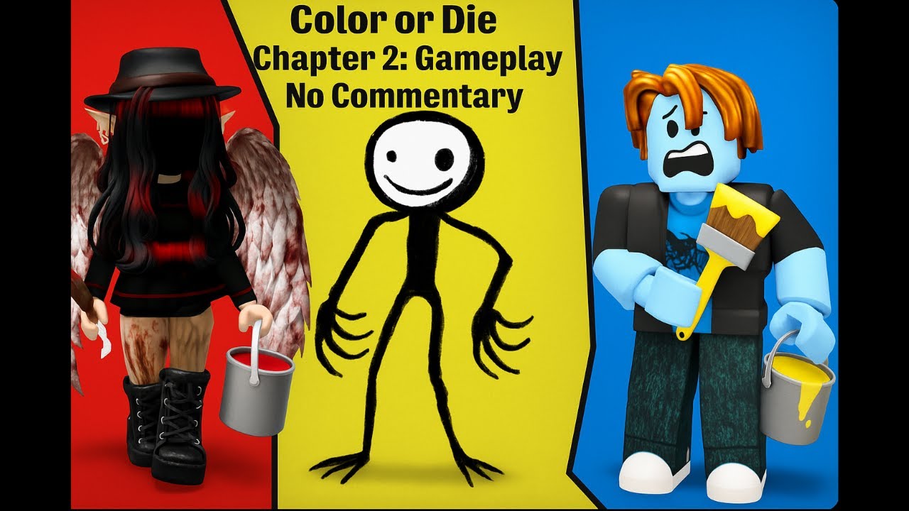 Color or Die Chapter 1 Walkthrough – No Commentary Roblox - YouTube