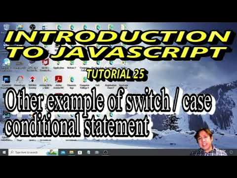 OTHER EXAMPLE OF SWITCH / CASE CONDITIONAL STATEMENT- Introduction to JavaScript Tagalog ...
