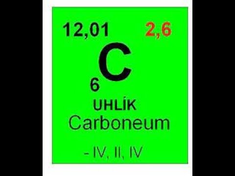 Chemické Prvky - UHLÍK - YouTube