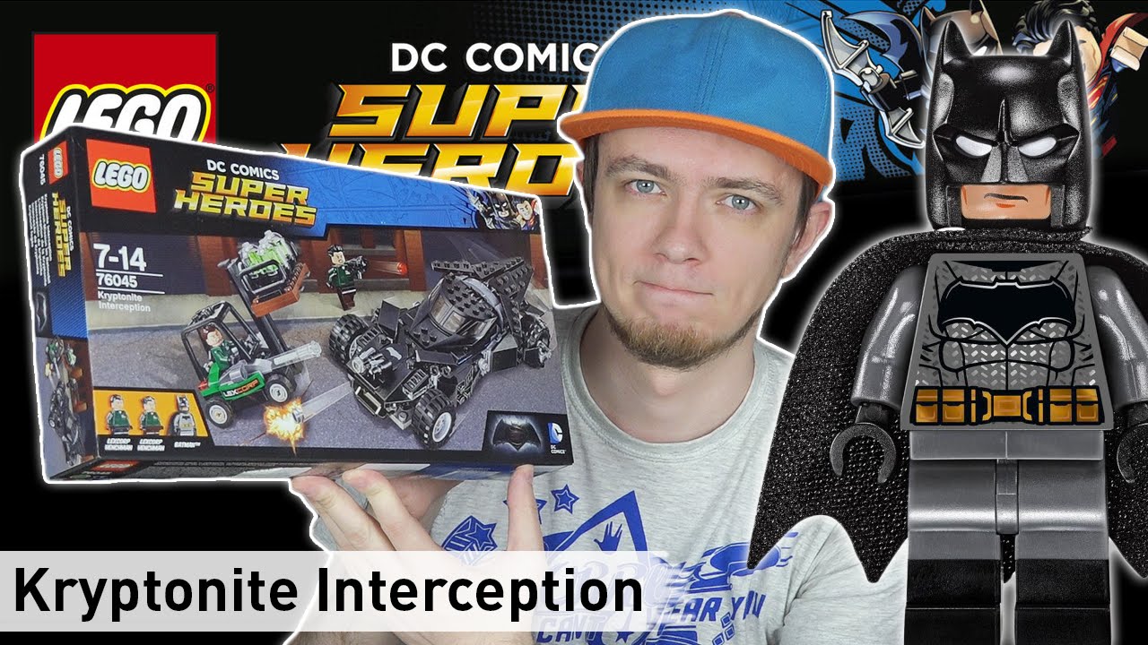 LEGO DC: Kryptonite Interception (76045) - Brickworm - YouTube