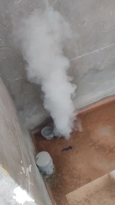 Smoke Testing Water Waterleakage Smoketesting Youtube