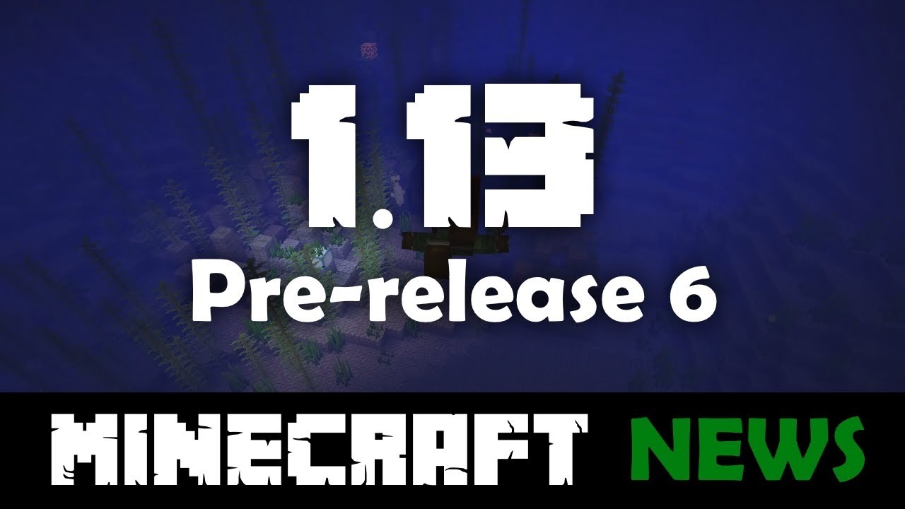 What's New in Minecraft Java Edition 1.13 Pre-release 6? - YouTube