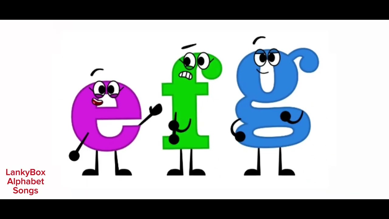 German Alphabet Song AGAIN! | LankyBox Alphabet Songs - YouTube