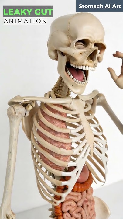 Human Digestive System Animation | Human Anatomy | Stomach AI Art | 06 ...