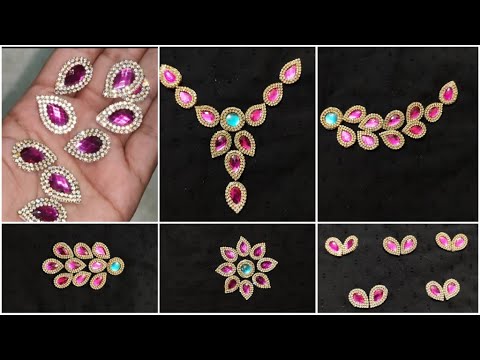 No sew Diy stone #patches| How to make stone patches| Blouse patches ...