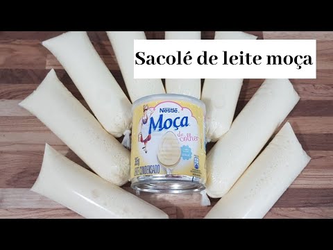 SACOLÉ GOURMET DE LEITE MOÇA - YouTube
