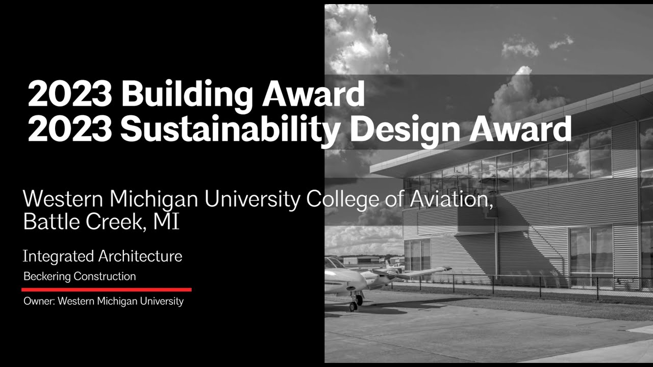 2023 Aiagr Sustainability Building Award Winner Wmu College Of
