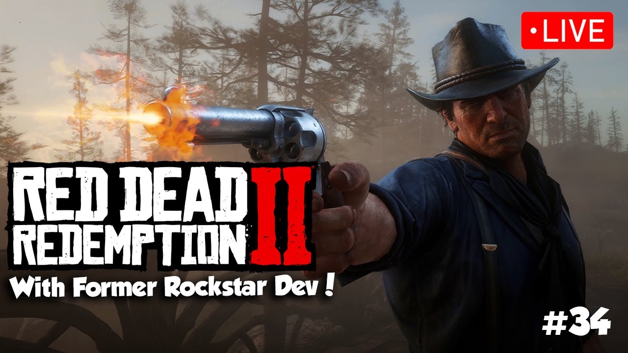 Former Rockstar Dev Plays RDR2 LIVE - YouTube