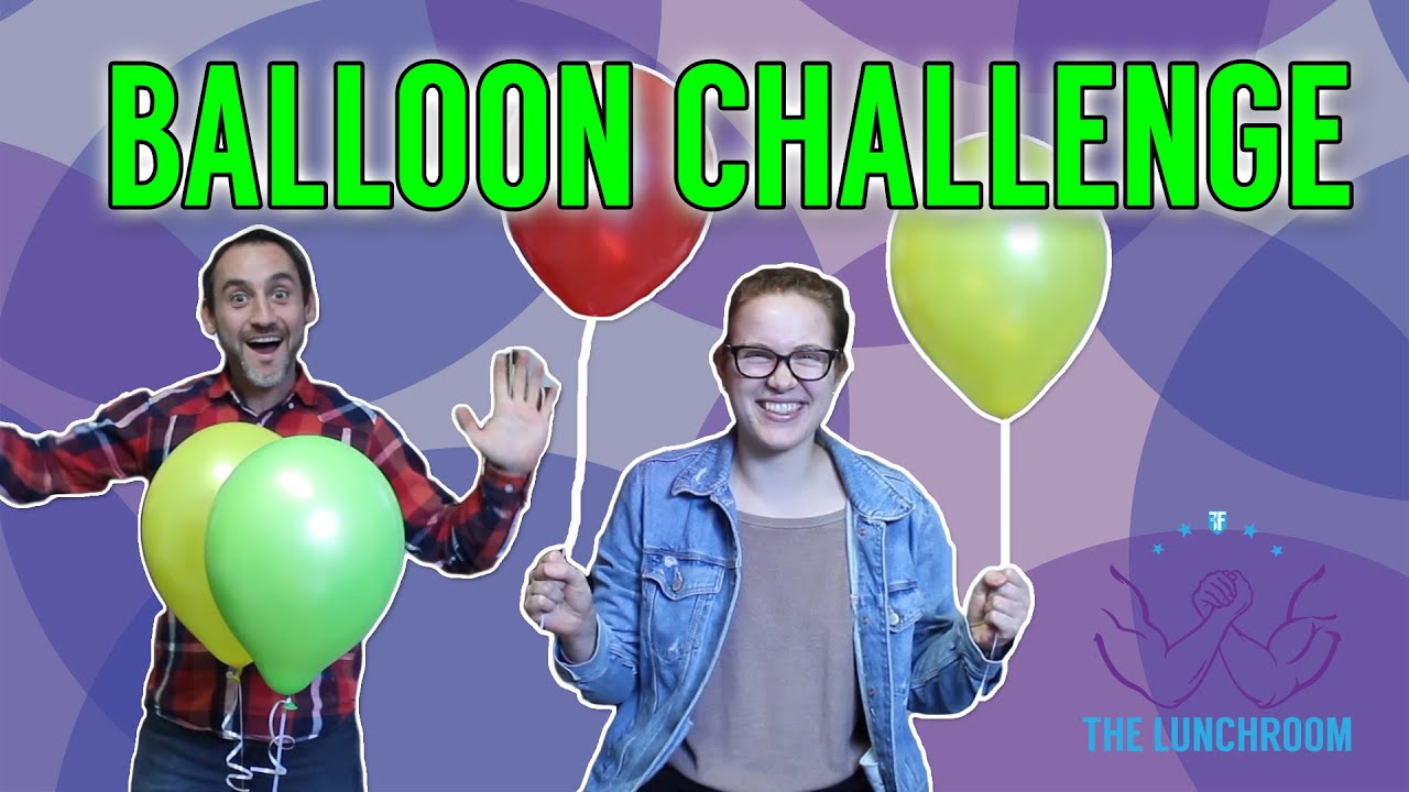 INSANE BALLOON CHALLENGE | The Lunchroom - YouTube