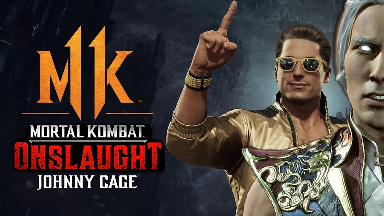 Mortal Kombat: Onslaught 2 Глава JOHNNY CAGE, FUJIN - YouTube
