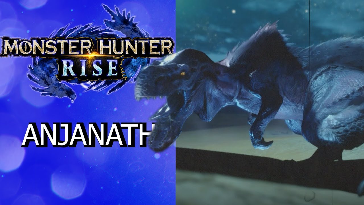 Anjanath harrases a felyne | Monster Hunter Rise ~26 - YouTube