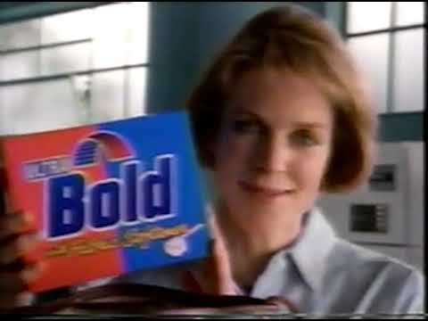 1991 Ultra Bold Laundry Detergent Commercial - YouTube