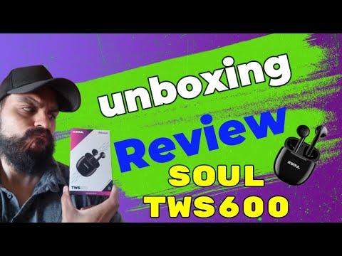 Auriculares SOUL TWS 600 -Unboxing /Review en Español 🎧 - YouTube