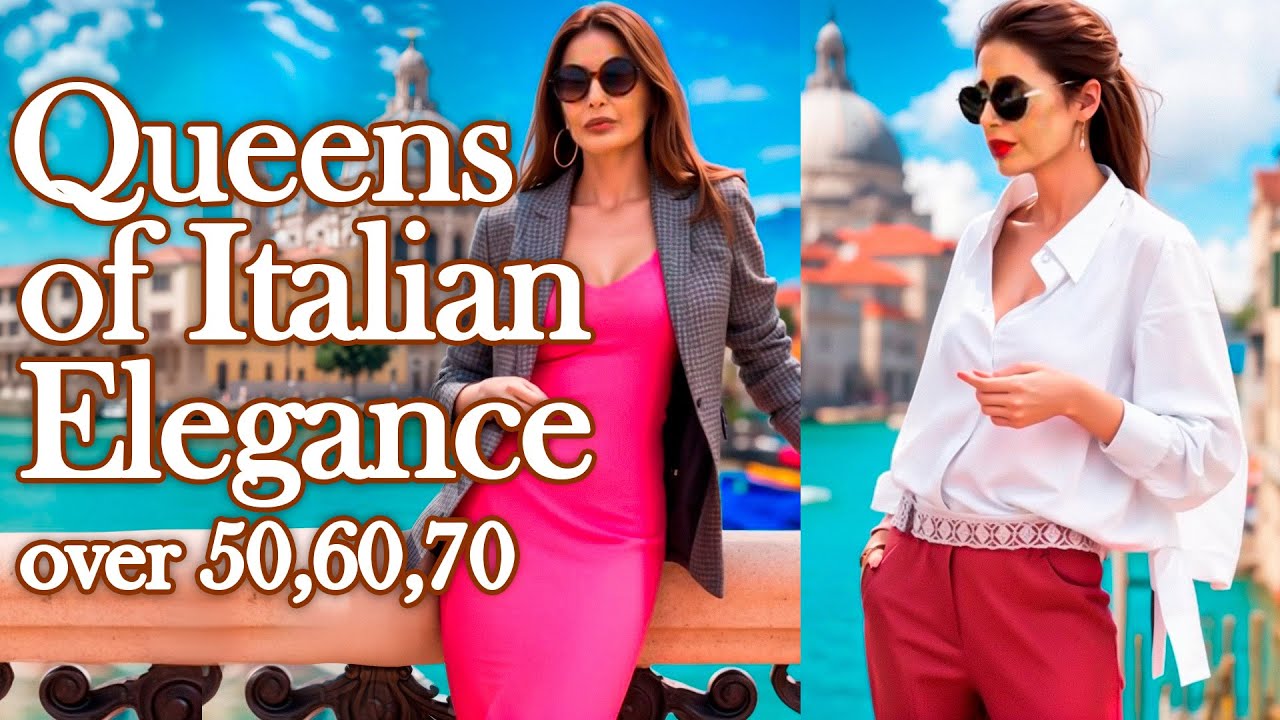 Queens of Italian Elegance over 50,60,70 #springoutfits # ...