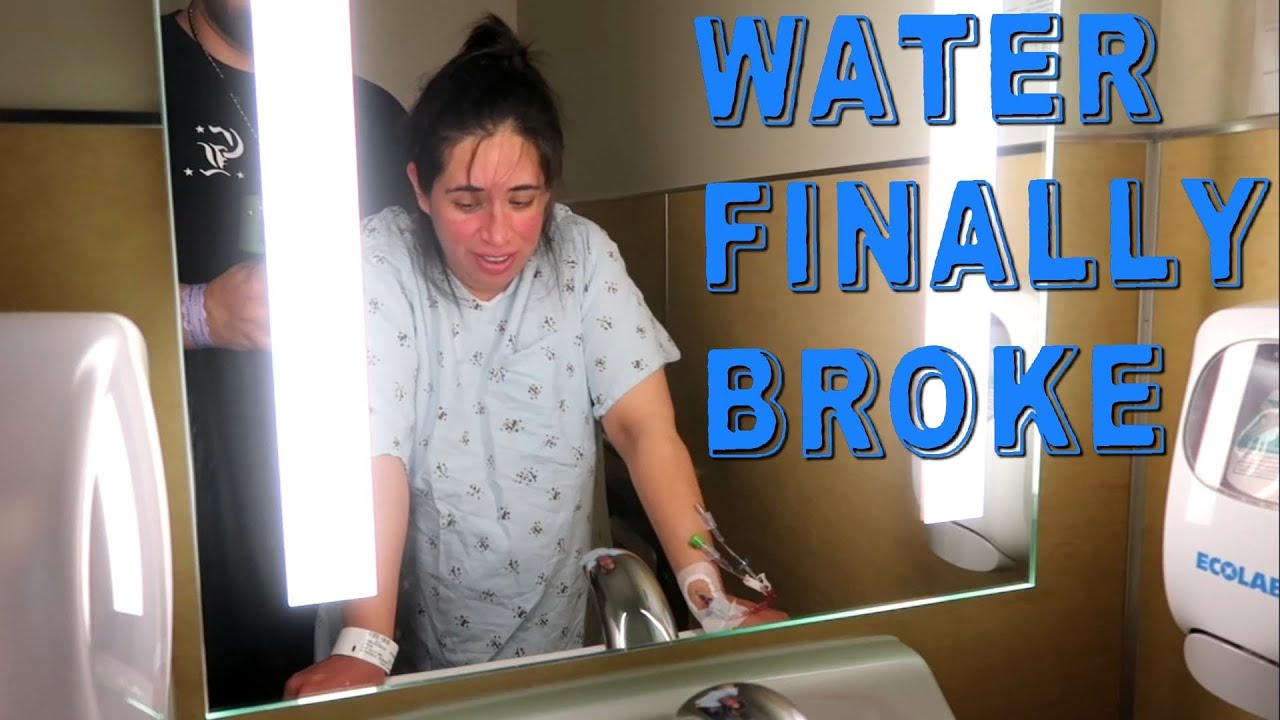 HER WATER FINALLY BROKE!!! - YouTube