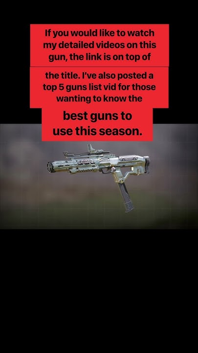 CODM Season 5: Best Gunsmith Builds For NEW VMP - YouTube