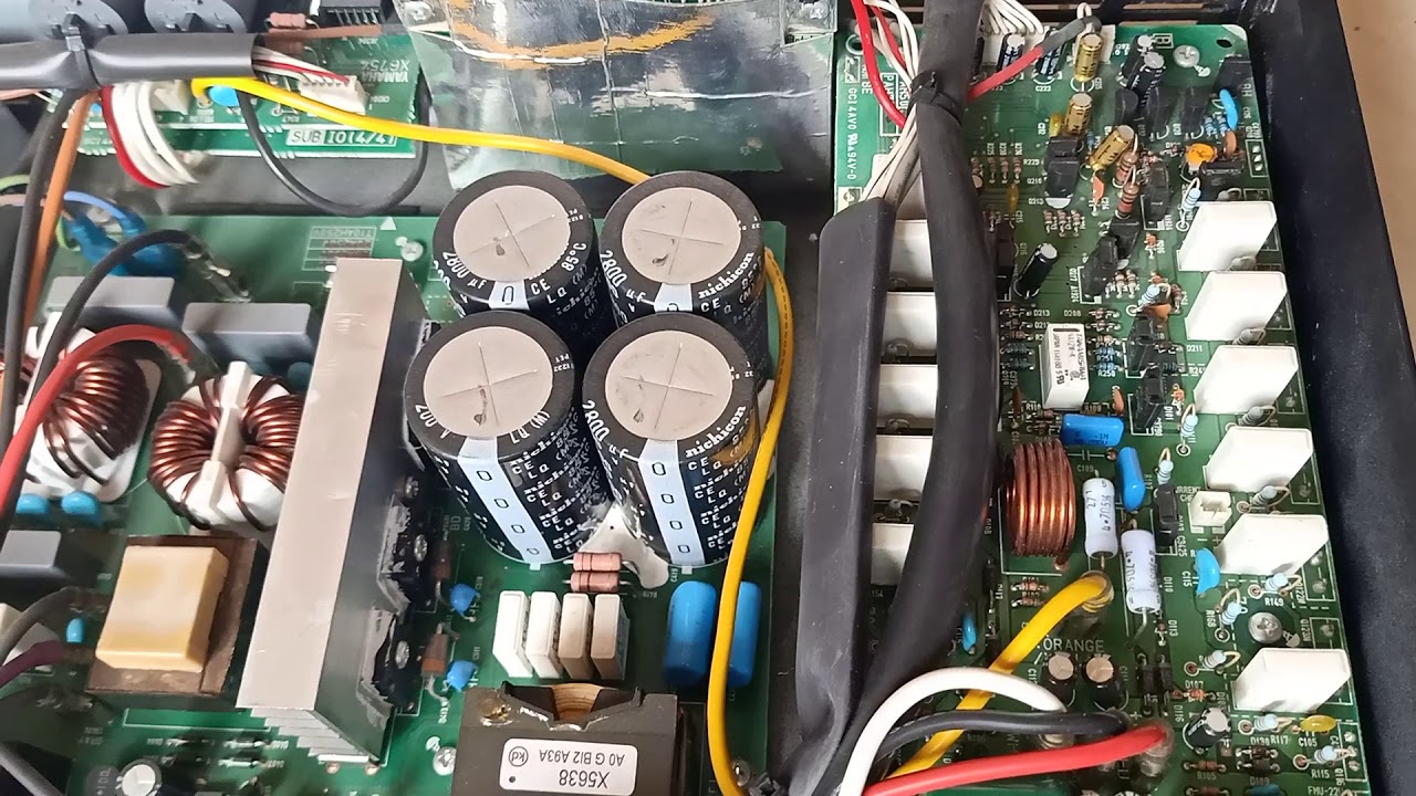 power yamaha xp 7000 original - YouTube