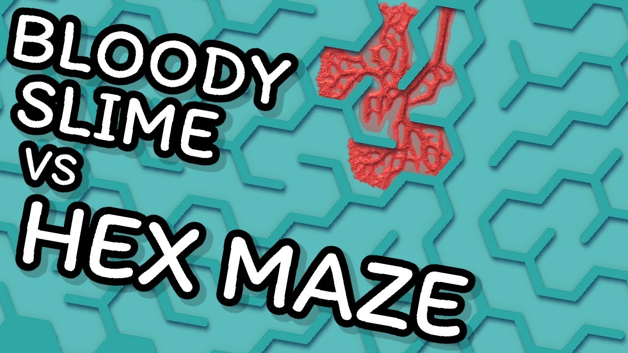 This Blood-Red Slime Solves Mazes Like It’s Alive - YouTube