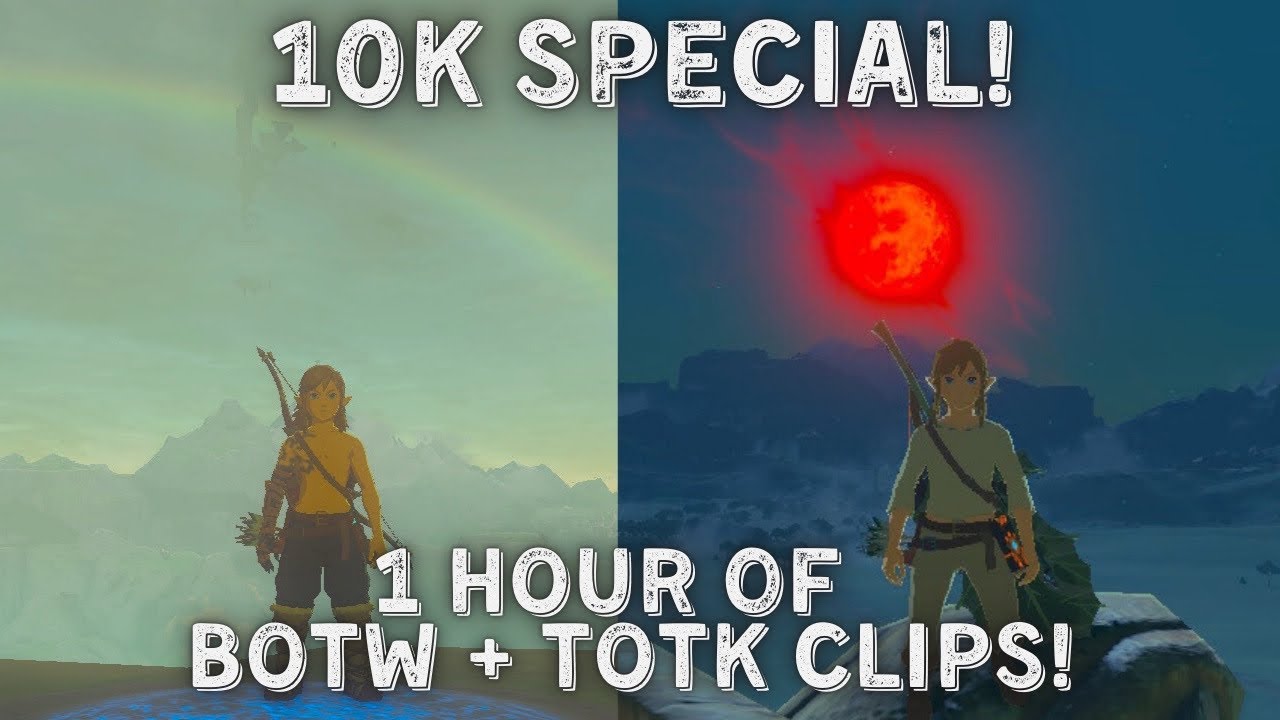 1 HOUR of BOTW + TOTK CLIPS from Das and Dassy! | THANK YOU FOR 10k ...