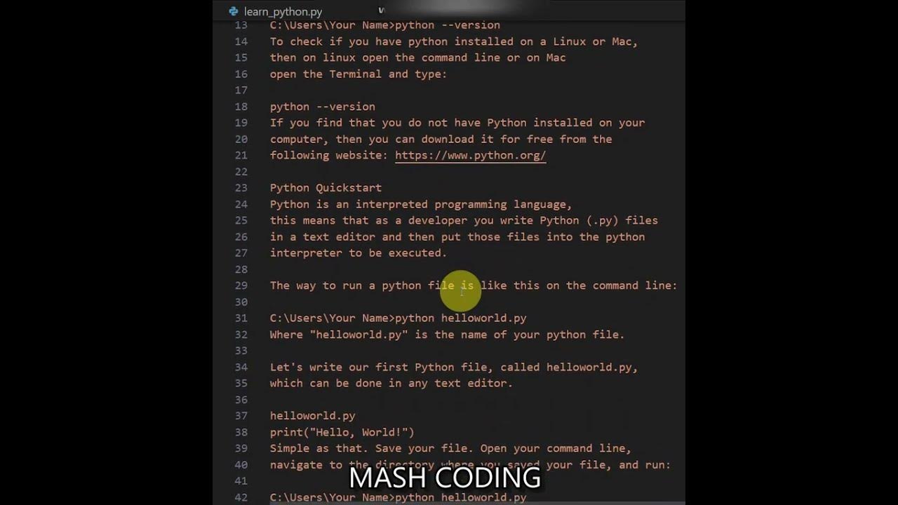 How to Install Python - YouTube