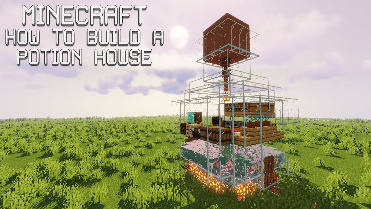 Minecraft: How to Build a Potion House - YouTube