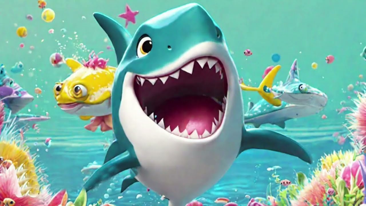 Baby Shark Story Colorful Undersea Journey | Bedtime Stories For Kids ...