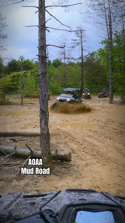 AOAA Mud Road | RZR ATVs Mudding #shorts #offroad #outdoors - YouTube