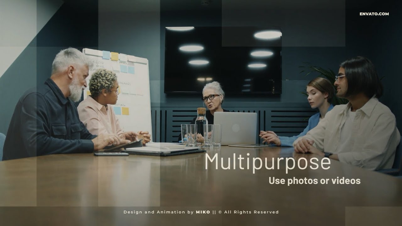 Attractive Corporate Slideshow Video - After Effects Template - YouTube