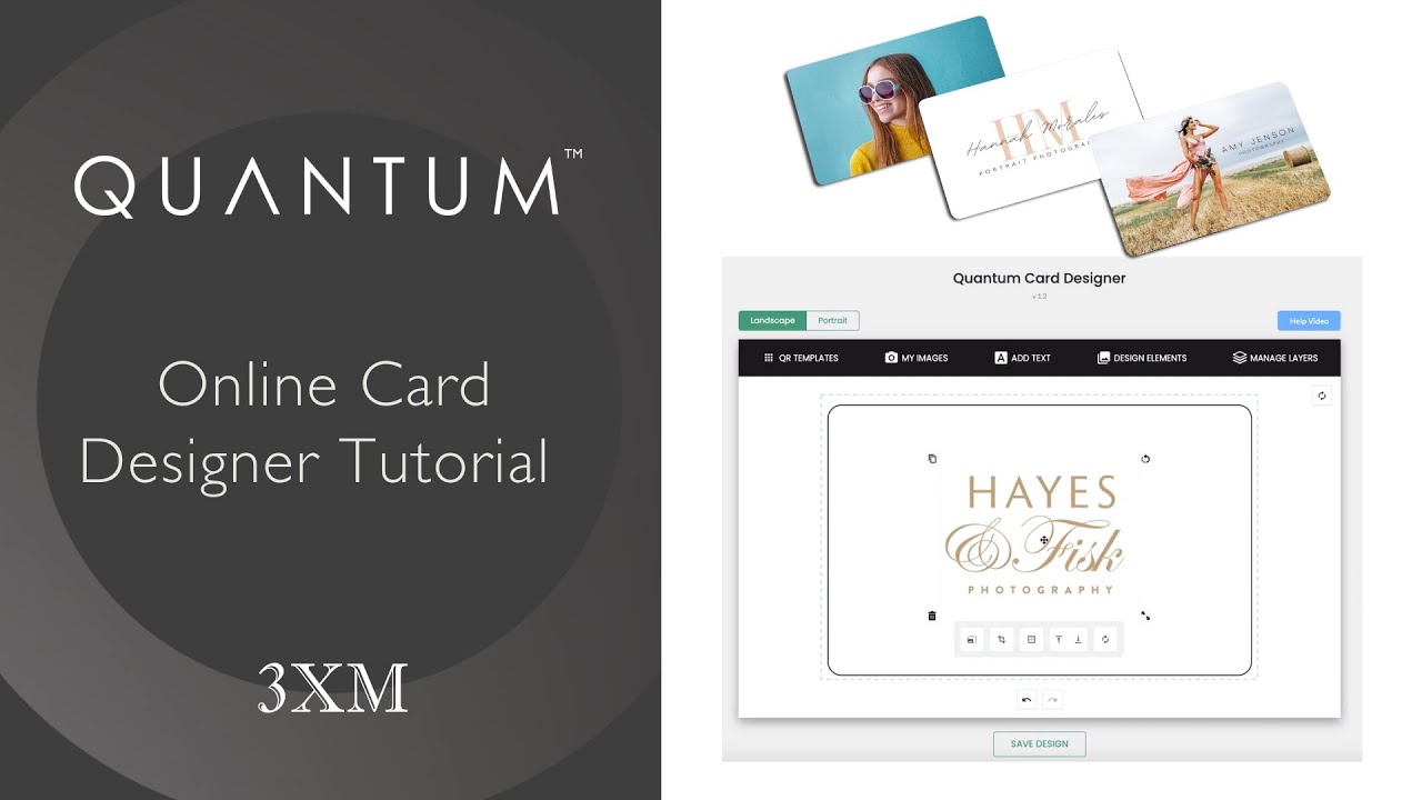 Quantum Card Designer Tutorial - YouTube