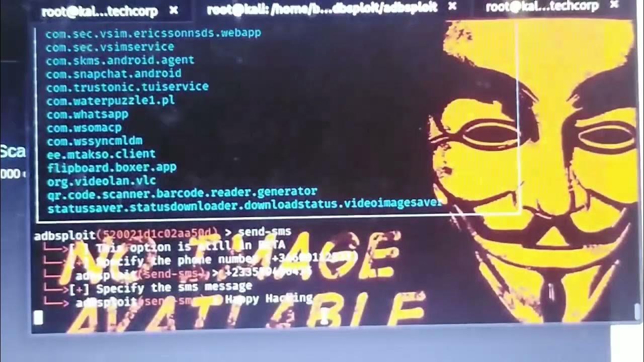 How to exploit android with adbsploit tool - YouTube