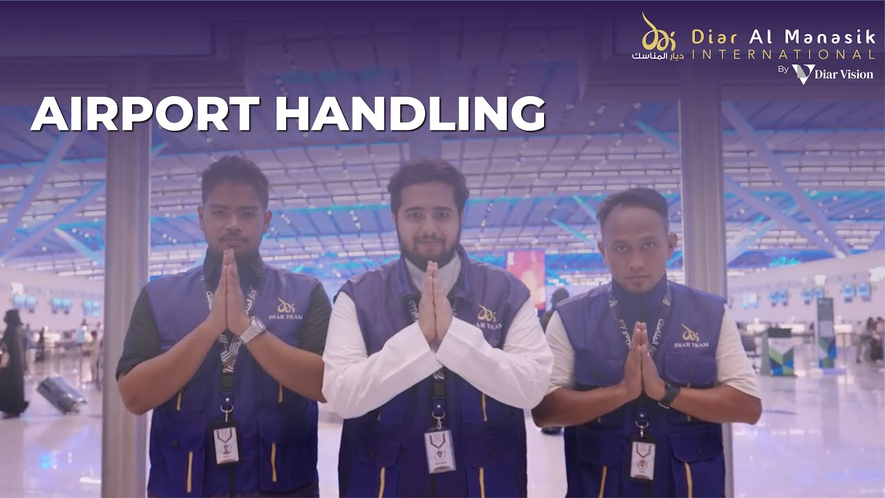 HANDLING AIRPORT DIAR AL MANASIK - YouTube