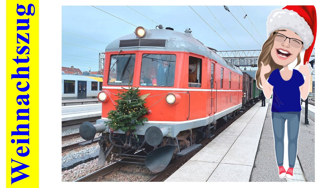 Mit dem Weihnachtsmann durch Dänemark - Juletog - YouTube