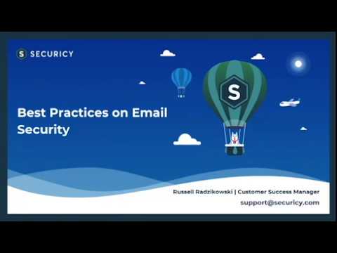 Best Practices on Email Security - YouTube