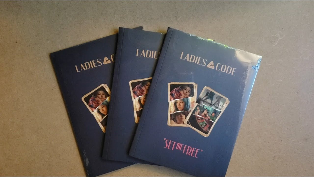 Ladies' Code 'Code #03 SET ME FREE' Album Unboxing - YouTube
