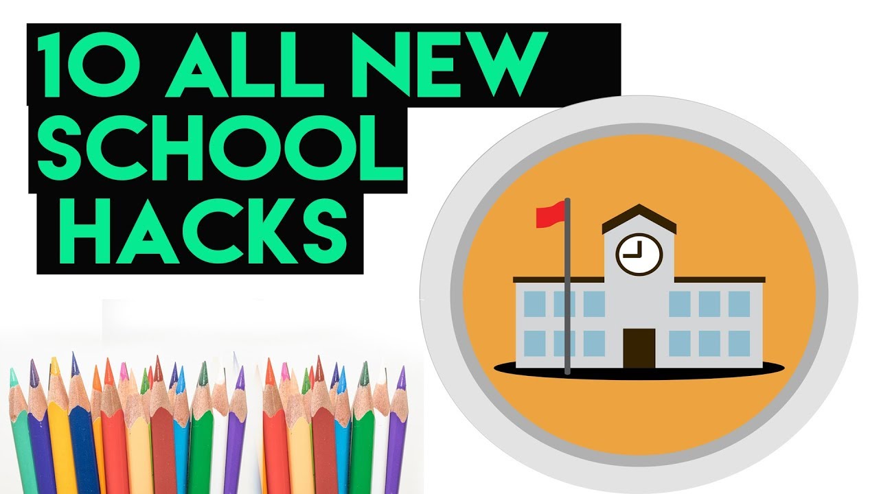 10 awesome school hacks students should know_ absolutely new! - YouTube