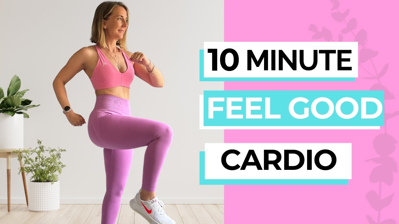 10 Min Feel Good At Home Cardio Workout💃🔥 | No Repeat • No Equipment ...
